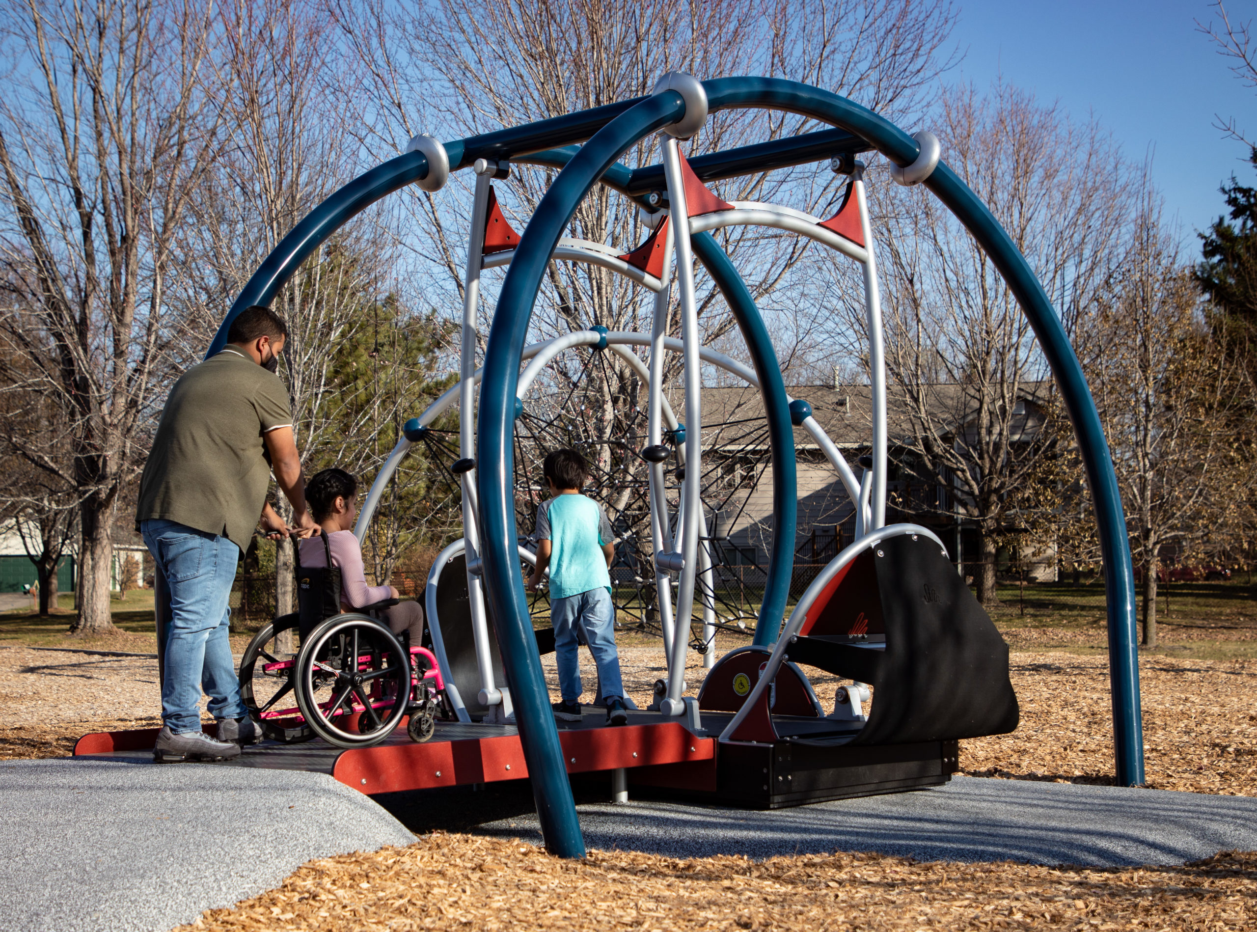 We-Go-Swing™ - PlayCreation - Inclusive Playground Equipment