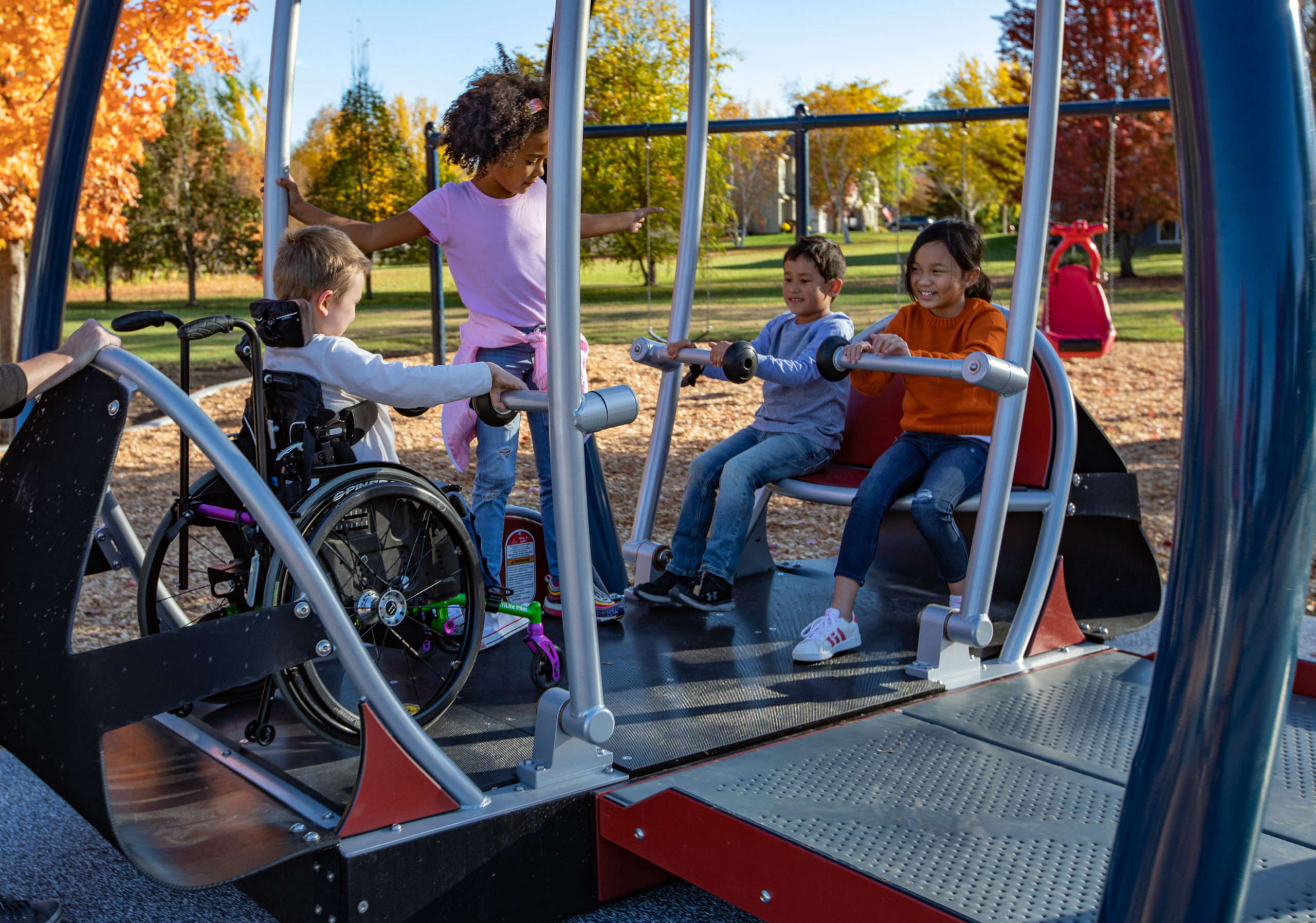 We-Go-Swing™ - PlayCreation - Inclusive Playground Equipment